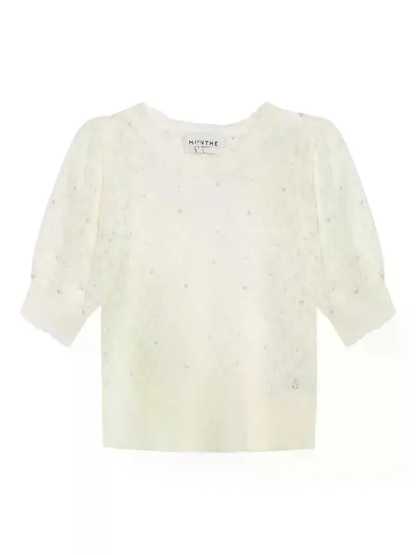 Munthe Wool-blend Knitted Top