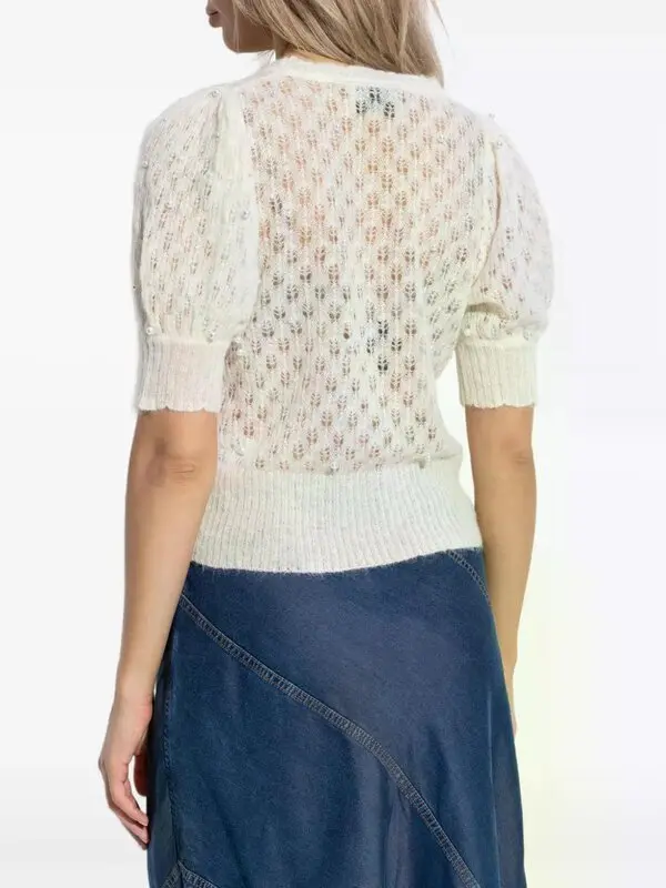 Munthe Wool-blend Knitted Top