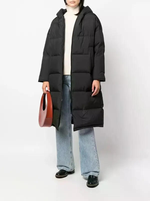YVES SALOMON Reversible Hooded Down Parka