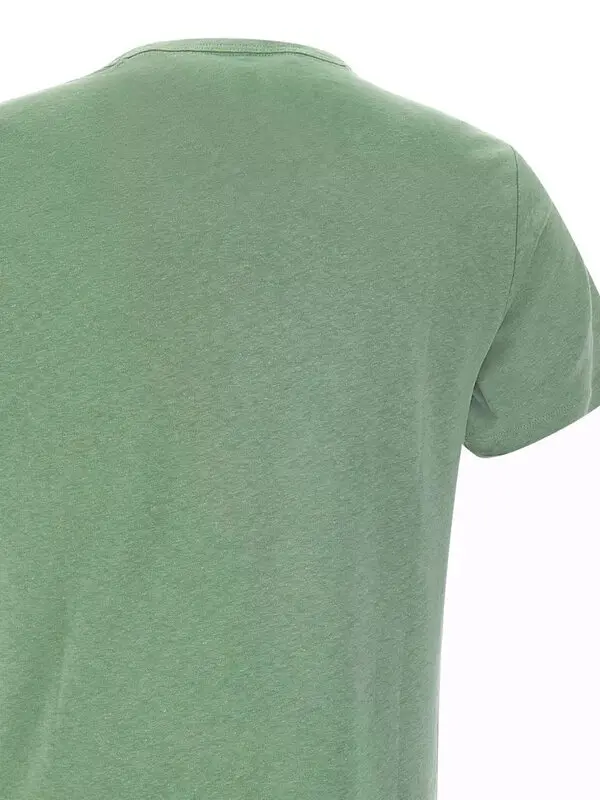 SUN 68 Linen-blend T-shirt