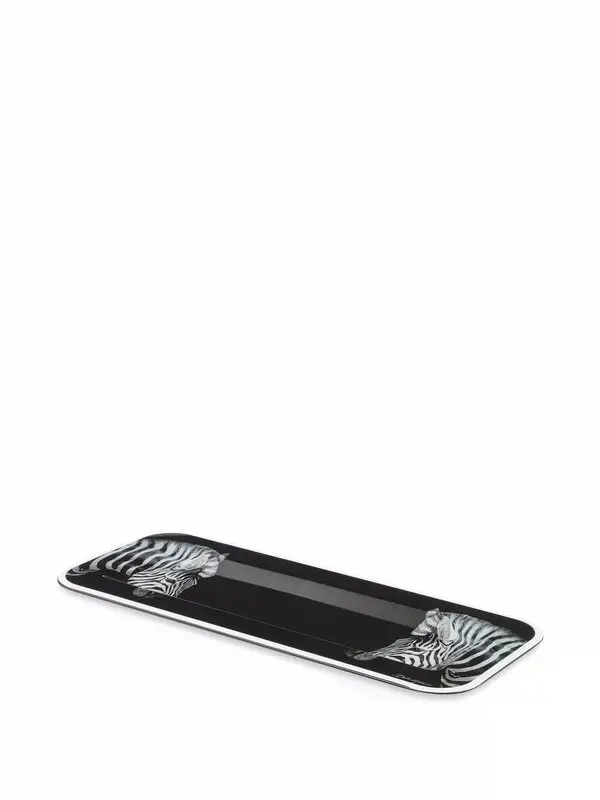 Dolce & Gabbana Small Zebra-print Wood Tray