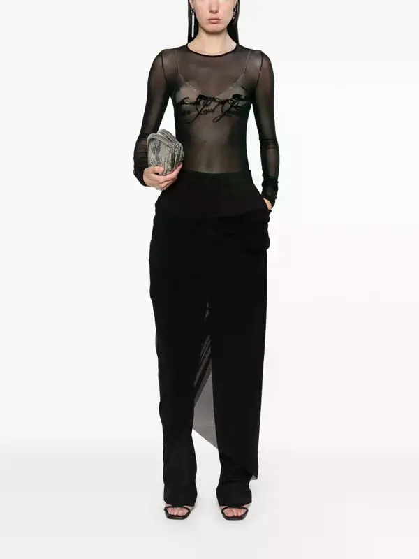 JEAN PAUL GAULTIER Tattoo Ruban Top