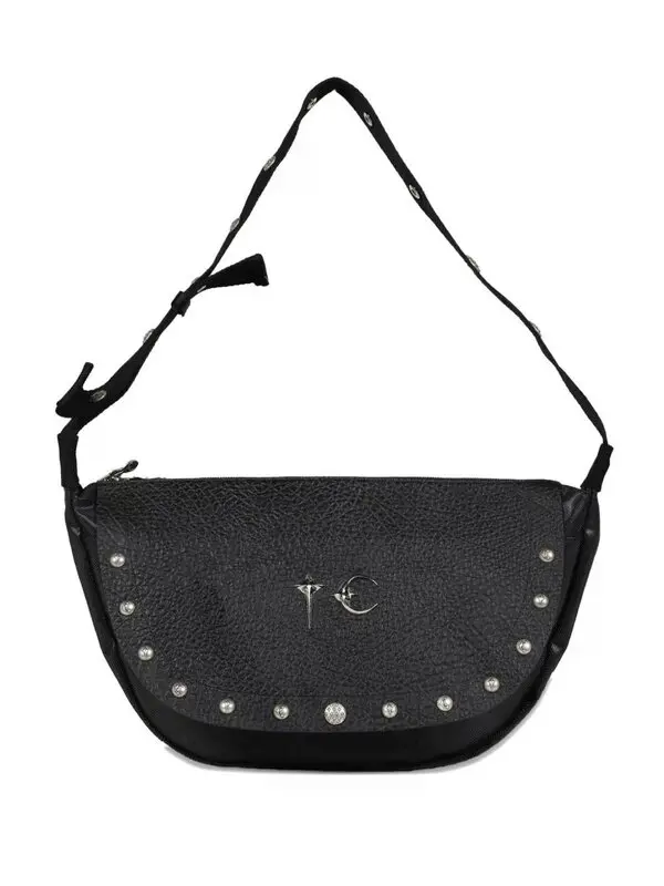 THUG CLUB Logo-plaque Messenger Bag - Black