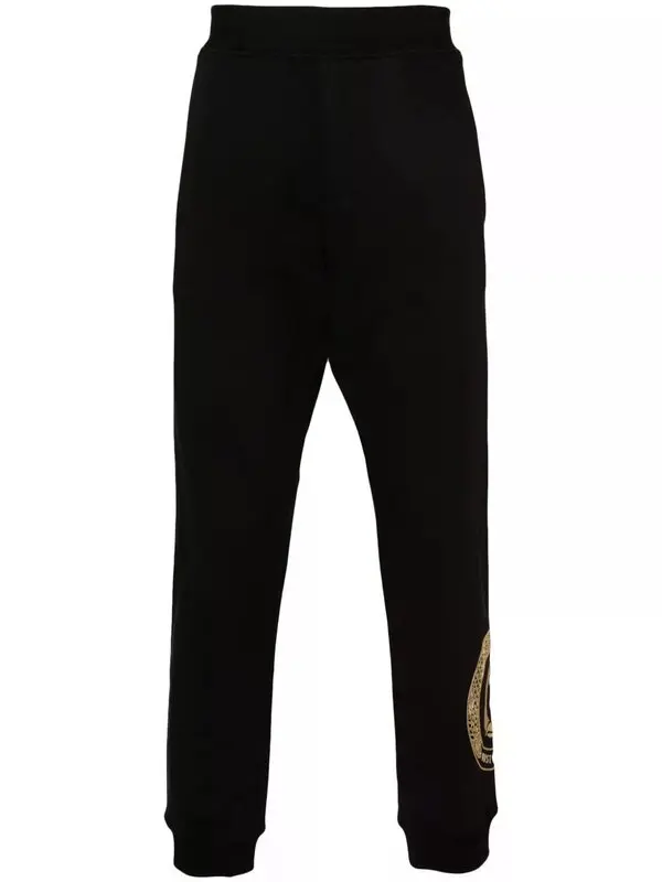 Just Cavalli Logo-stamp Cotton Track Pants