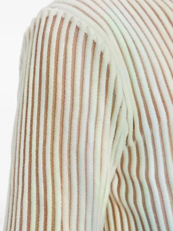 Helmut Lang Ribbed Long-sleeve Top