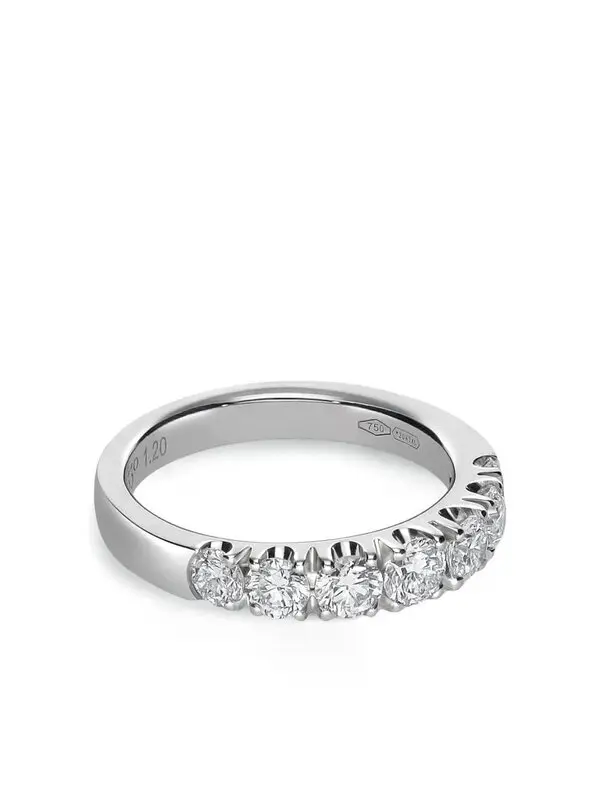 LEO PIZZO 18kt White Gold Diamond Ring - Silver