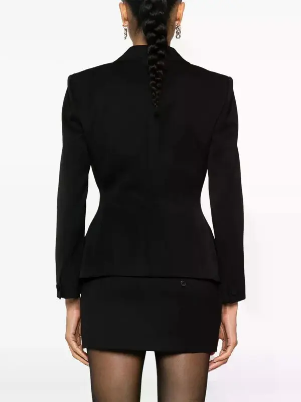 Givenchy 4g Liquid-button Wool Blazer