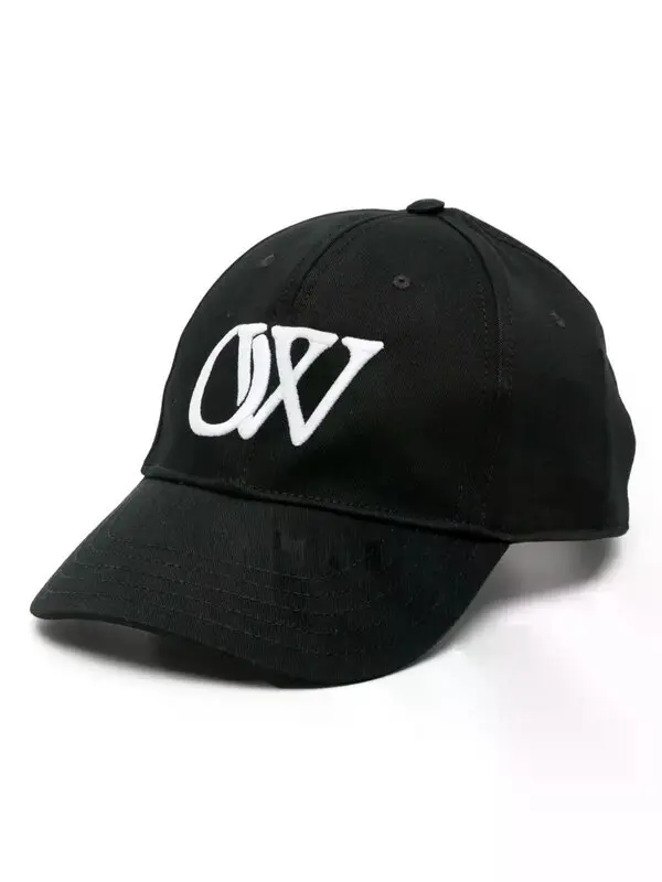 Off-White Logo-embroidered Cotton Baseball Cap