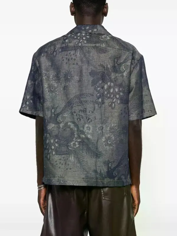 Etro Patterned-jacquard Shirt