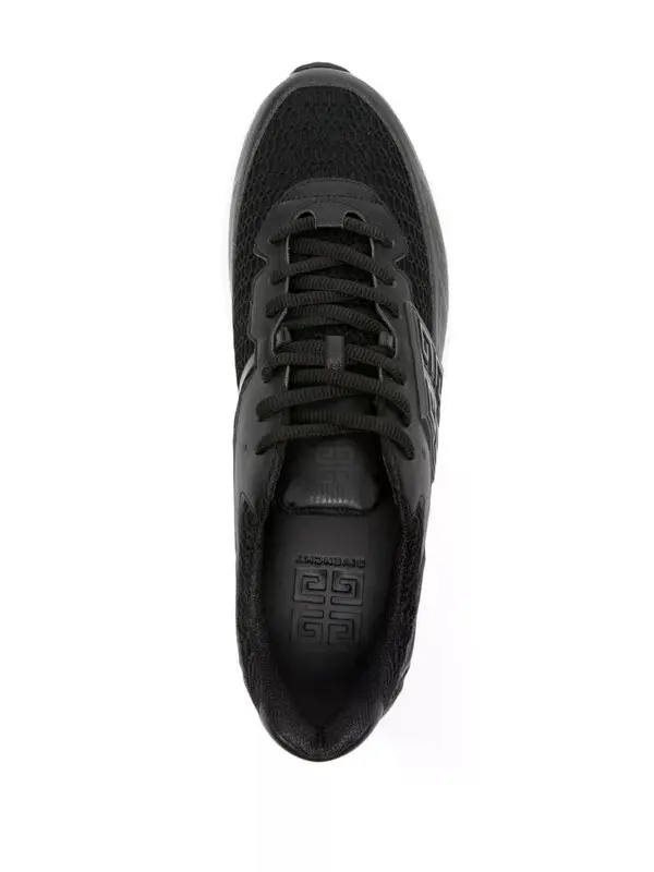 Givenchy Nfnty-52 Leather Sneakers - Black