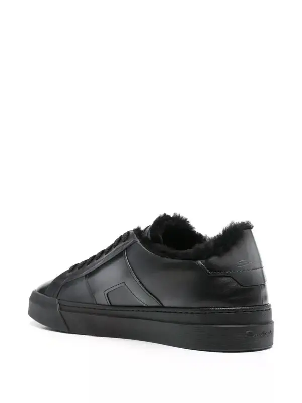 Santoni Leather Sneakers