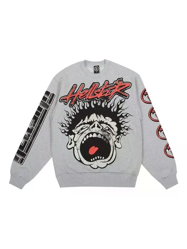 HELLSTAR Records Graphic Sweatshirt