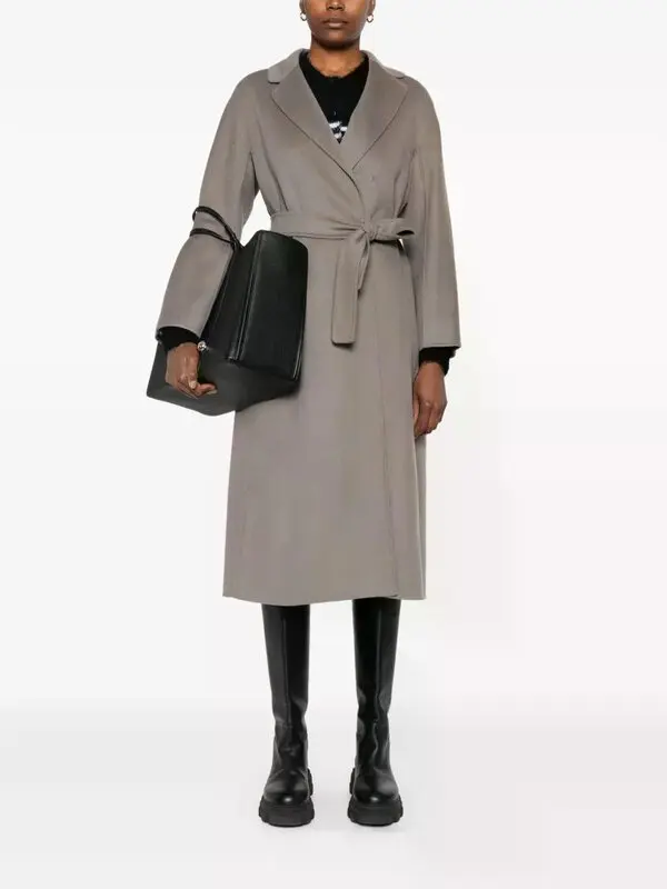 Max Mara Virgin Wool Belted Coat