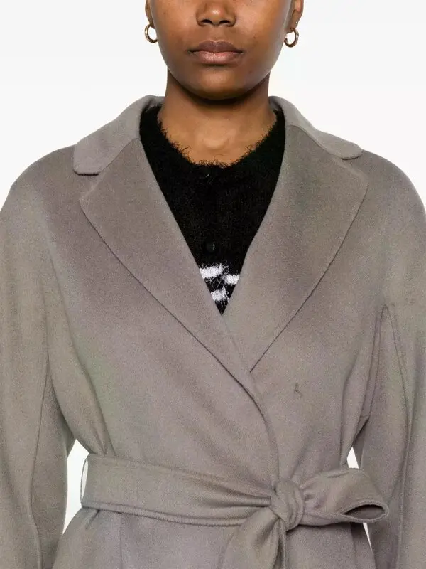 Max Mara Virgin Wool Belted Coat