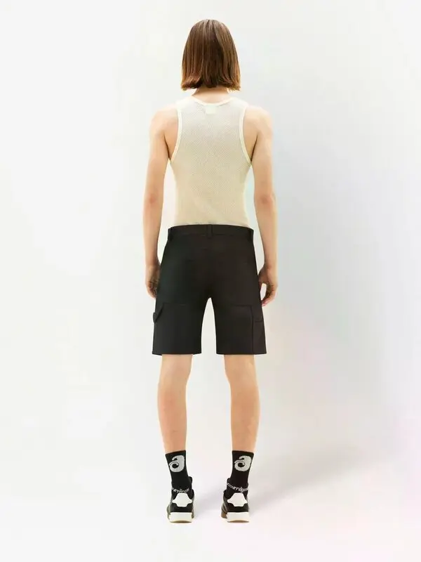 COURREGES Twill Bermuda Shorts