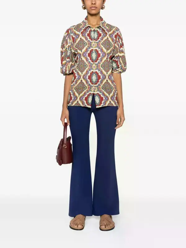 Etro Flared Tailored Trousers