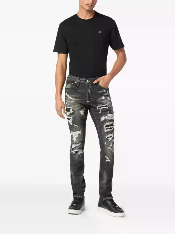 Philipp Plein Distressed-effect Jeans