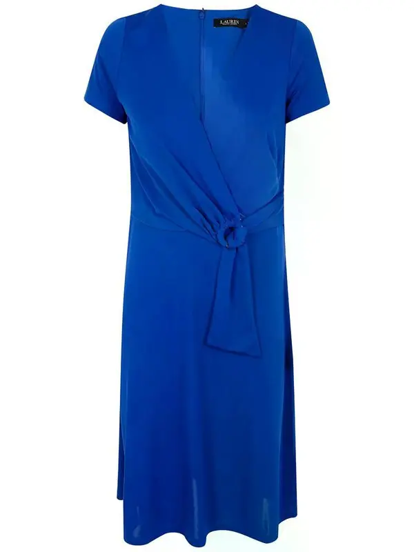 Ralph Lauren Wrap-design Midi Dress