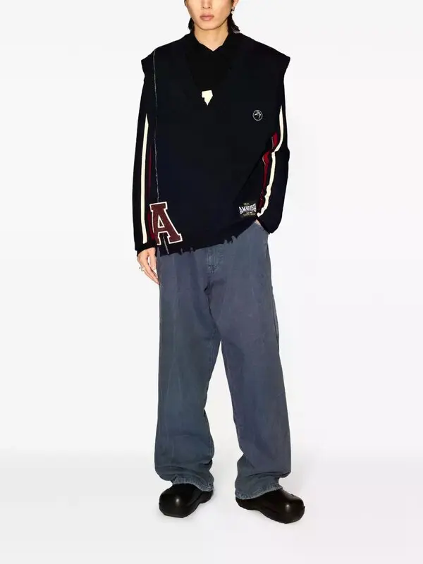 AMBUSH Raw-cut Knitted Vest