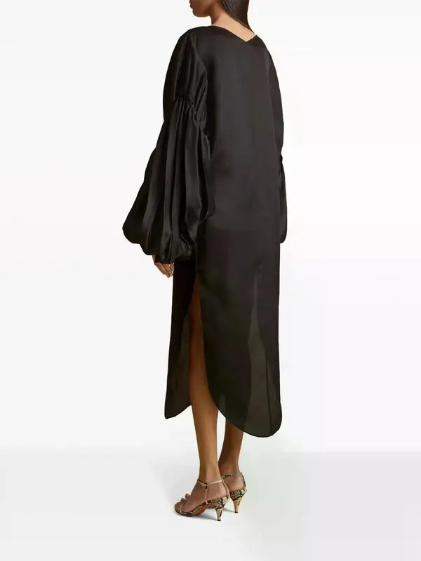 Khaite Zelma Silk Maxi Dress