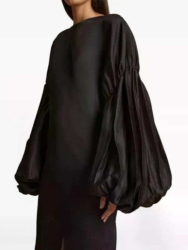 Khaite Zelma Silk Maxi Dress