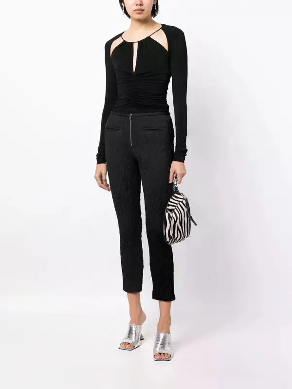 Isabel Marant Étoile Pernel Cropped Trousers - Black