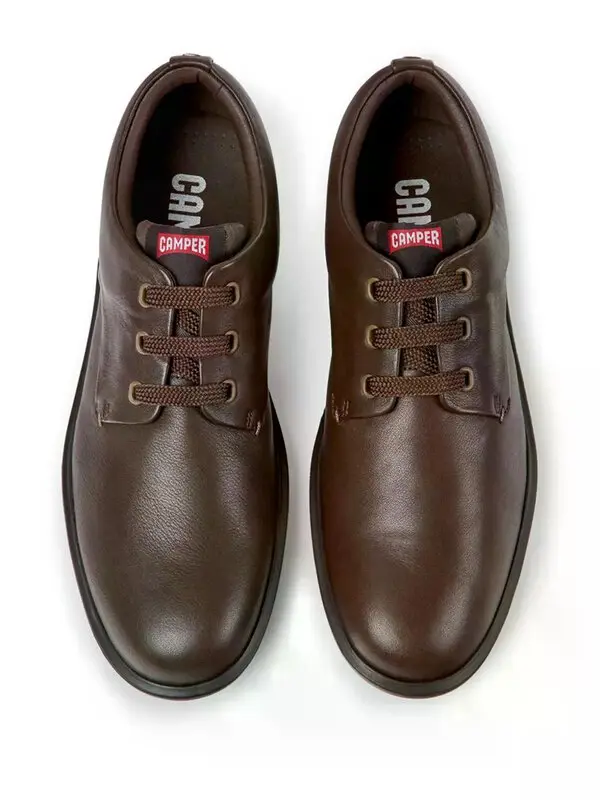 Camper Atom Work Lace-up Derby Shoes - Brown