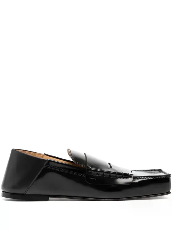 Jacquemus The Carré Loafers - Black