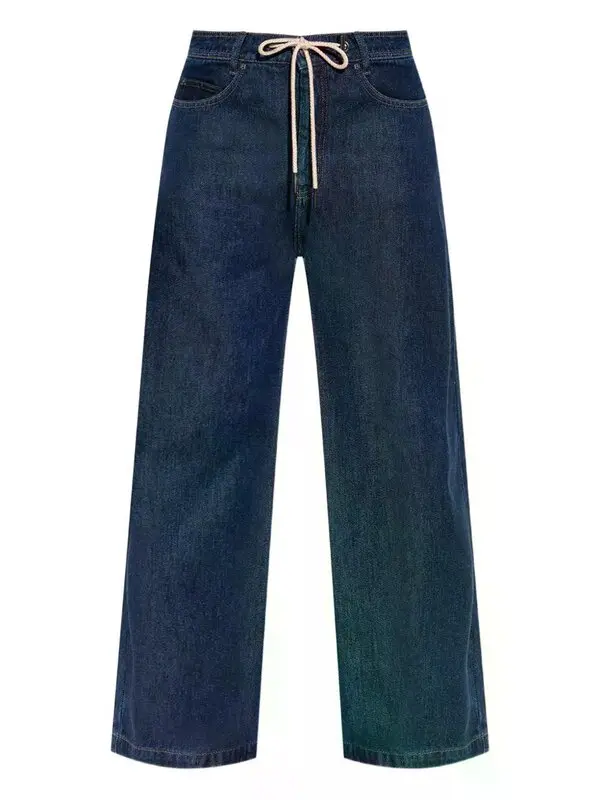 Munthe Drawstring Wide-leg Jeans