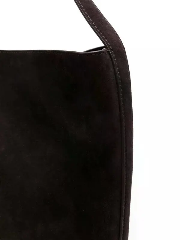 TOTEME Suede Tote Bag - Black