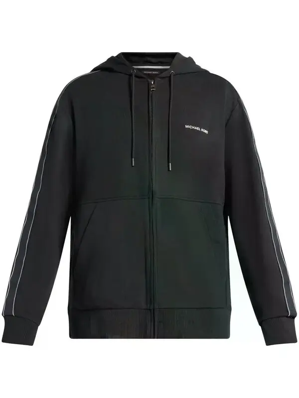 Michael Kors Logo-print Zip-up Hoodie
