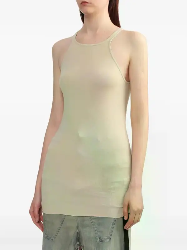 Rick Owens Halterneck Cotton Tank Top