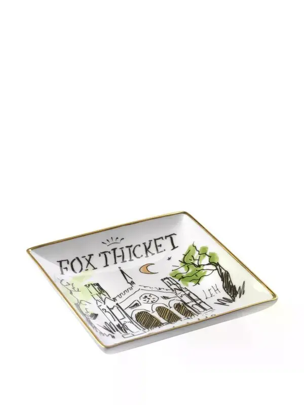GINORI 1735 Graphic-print Porcelain Change Tray