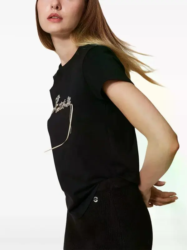 TWINSET Logo-embellished T-shirt