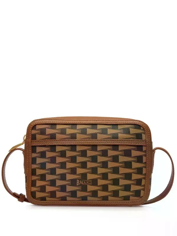 Bally Monogram-pattern Shoulder Bag