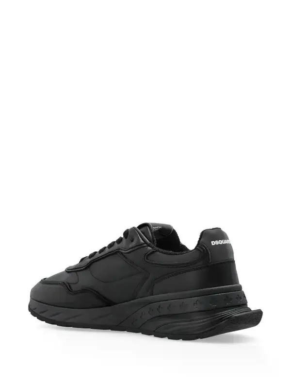 Dsquared2 Sprinter Leather Sneakers - Black