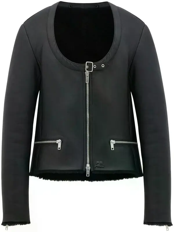 COURREGES Holistic Shearling Jacket