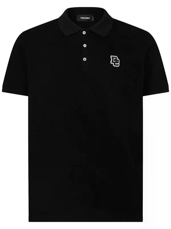 Dsquared2 Logo-appliqué Polo Shirt