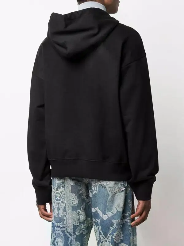 Versace Logo-print Cotton Hoodie
