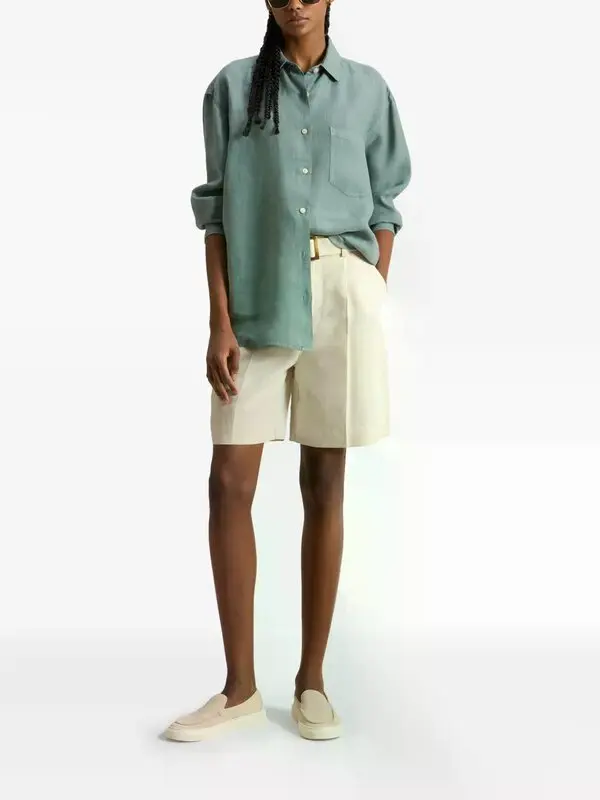 Woolrich Linen Shirt - Green