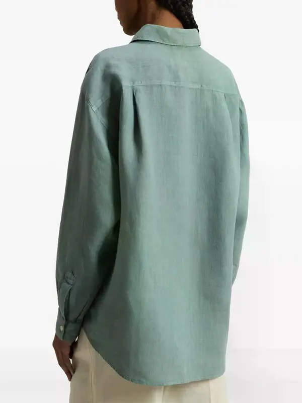 Woolrich Linen Shirt - Green