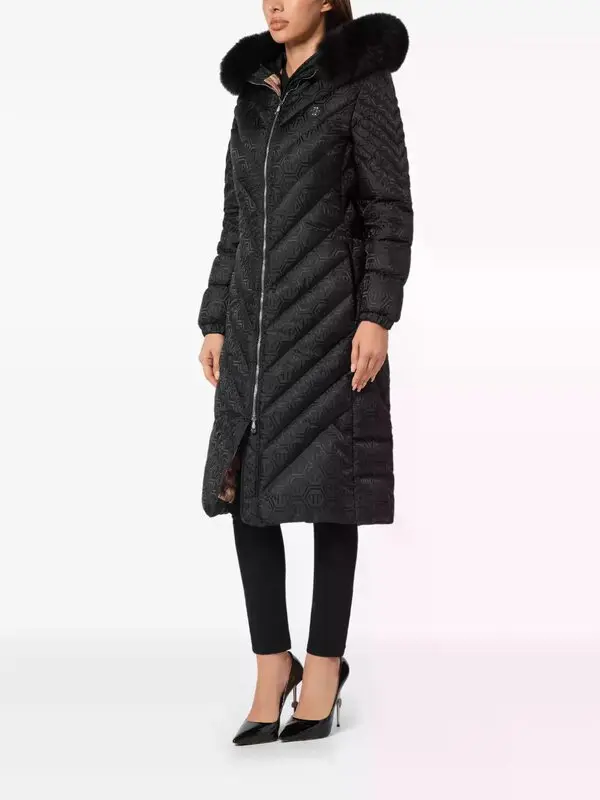 Philipp Plein Monogram Puffer Coat