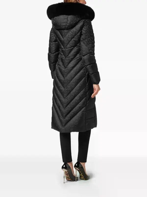 Philipp Plein Monogram Puffer Coat