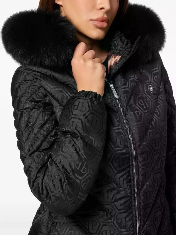 Philipp Plein Monogram Puffer Coat