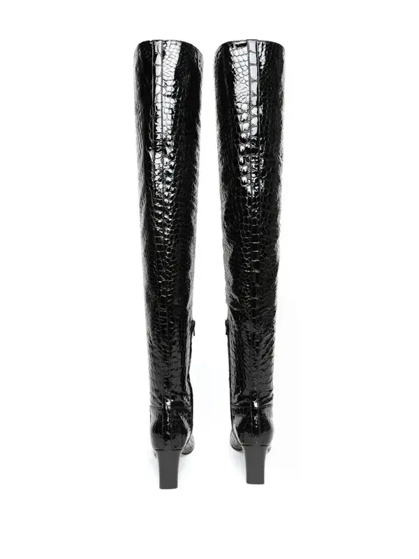Khaite Marfa 85mm Leather Boots