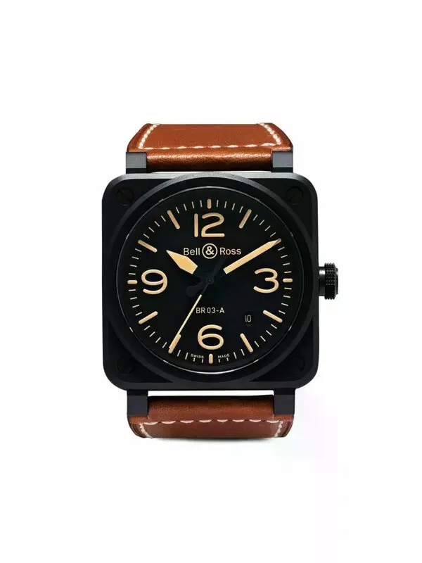 BELL & ROSS Br 03 Heritage 41 Mm - Black