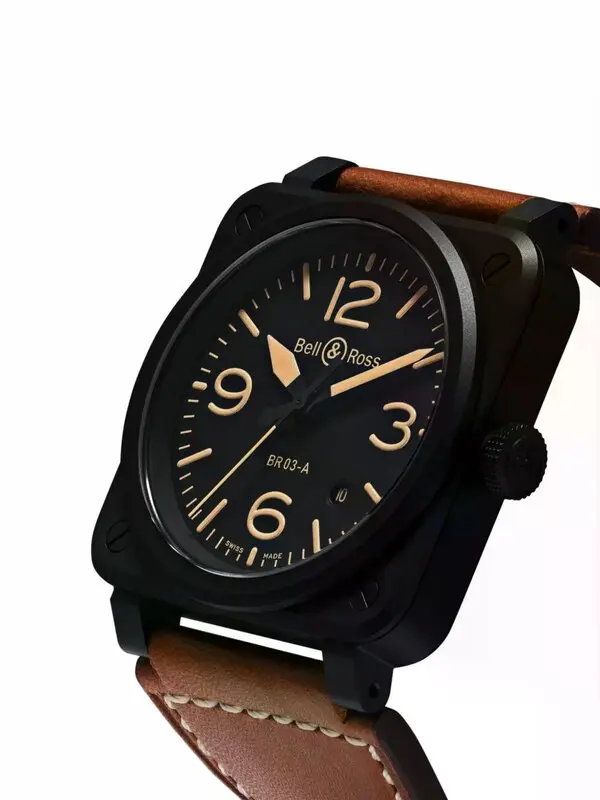 BELL & ROSS 41 Mm Automatic Movement Watch - Black