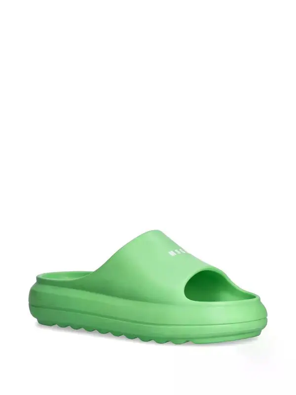 MSGM Debossed-logo Slides