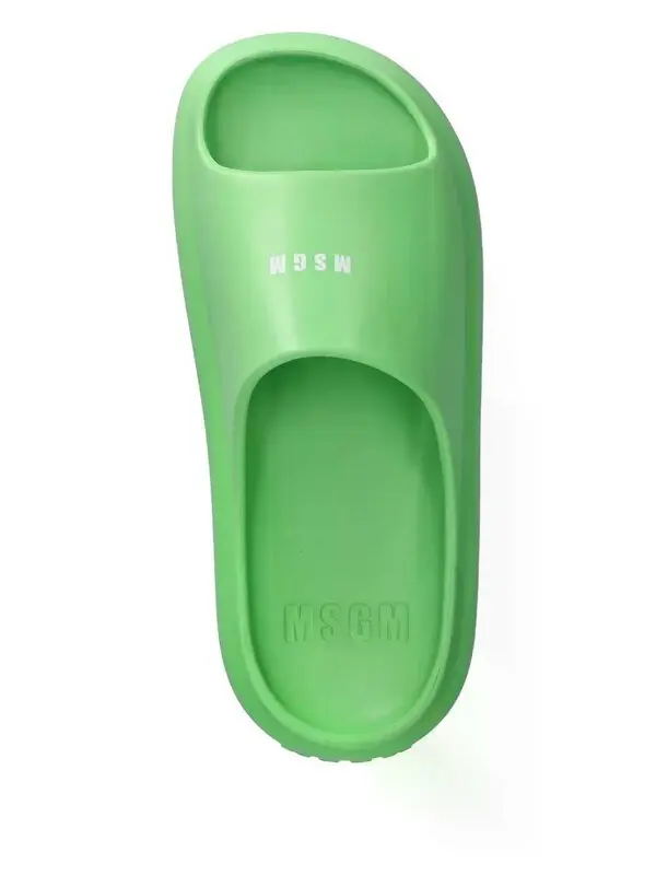 MSGM Debossed-logo Slides