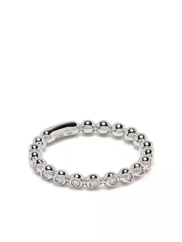 PRAGNELL 18kt White Gold Bohemia Diamond Ring - Silver